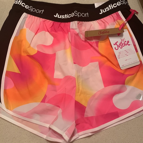 Justice | Bottoms | Nwt Justice Girls Sport Shorts | Poshmark